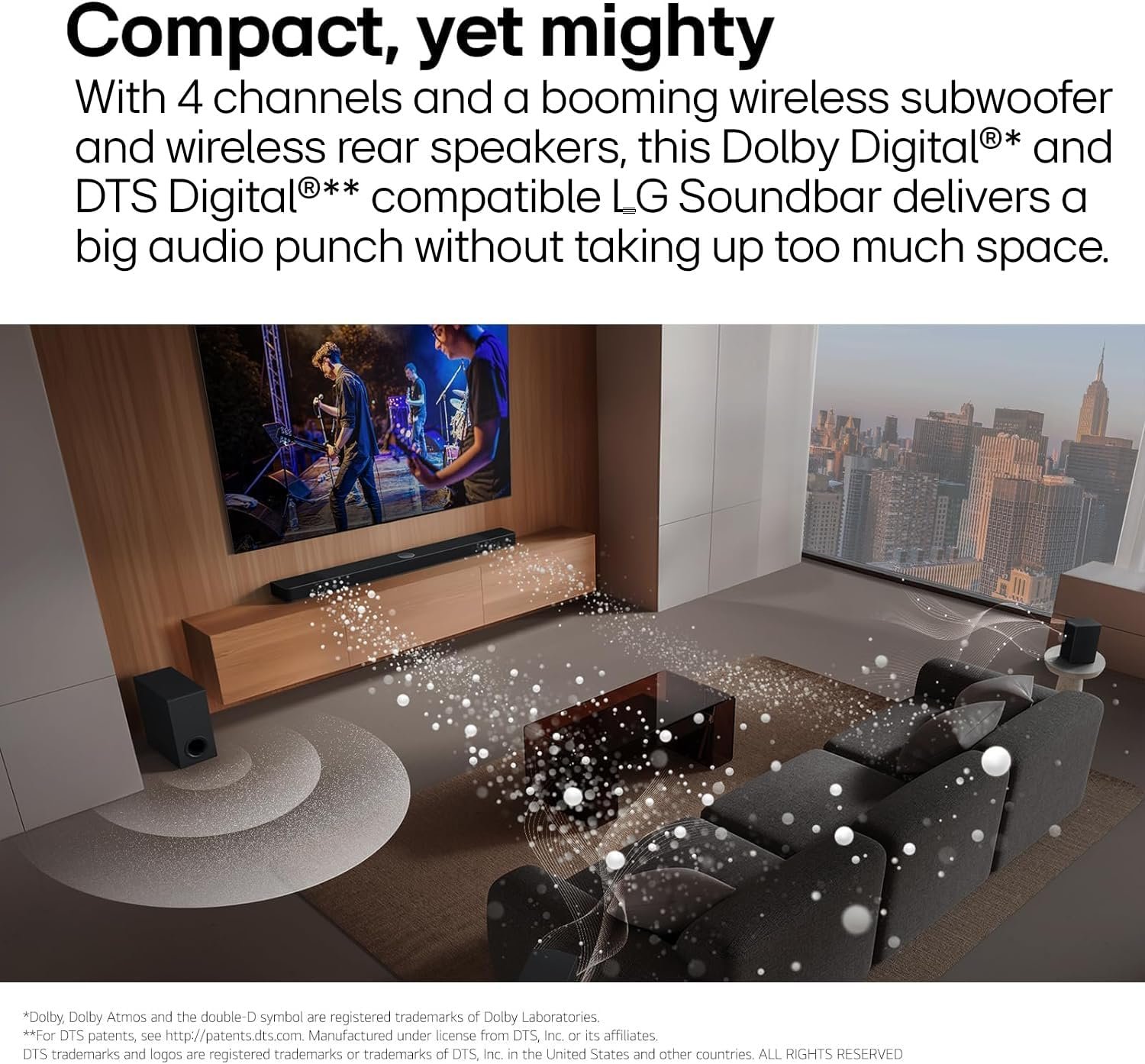 LG S40TR Home Theater Soundbar Review Powerful Audio with Wireless ...